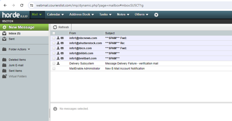 How to access webmail?